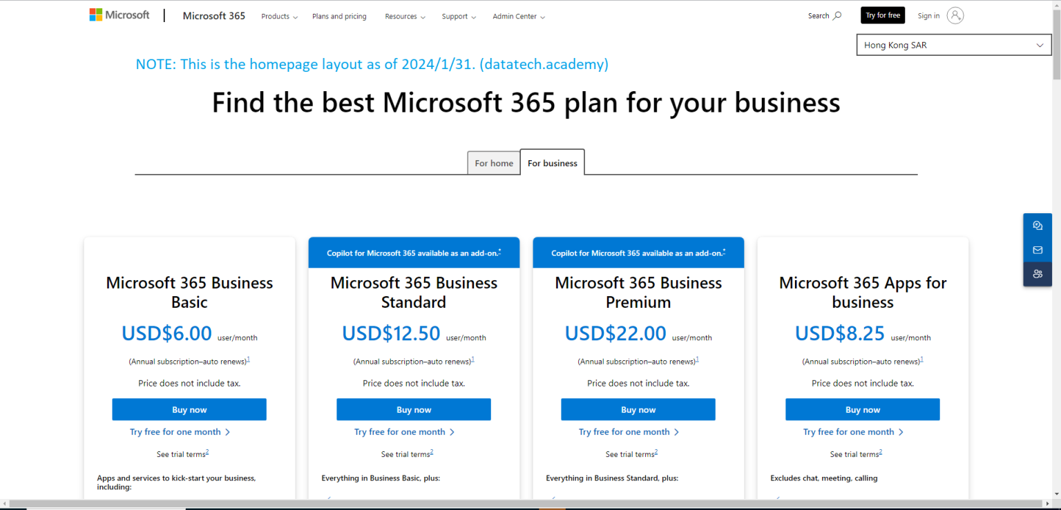 Introduction to Office Microsoft 365 - Data & Technology Academy